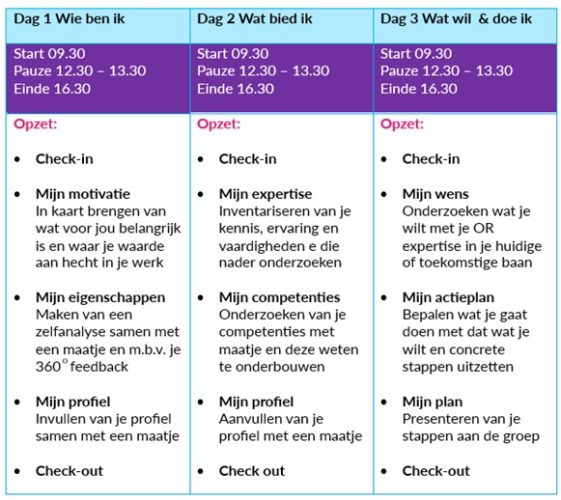 Loopbaanontwikkeling voor OR-leden - SBI Formaat